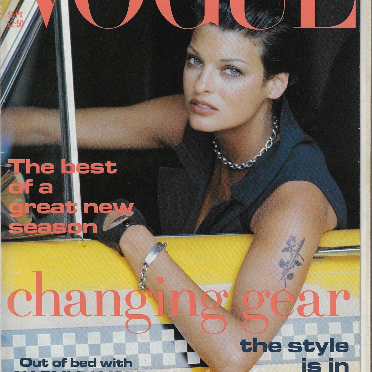 Vogue Magazine September 1992 - Linda Evangelista – magazine canteen