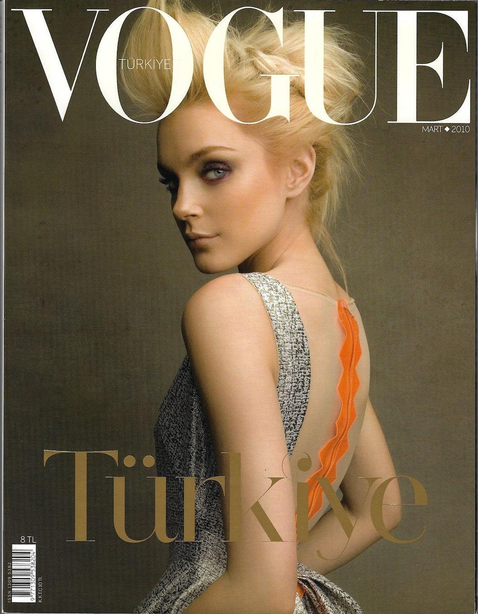 Vogue Turkey Magazine - JESSICA STAM 2010 Heather Marks FIRST ...