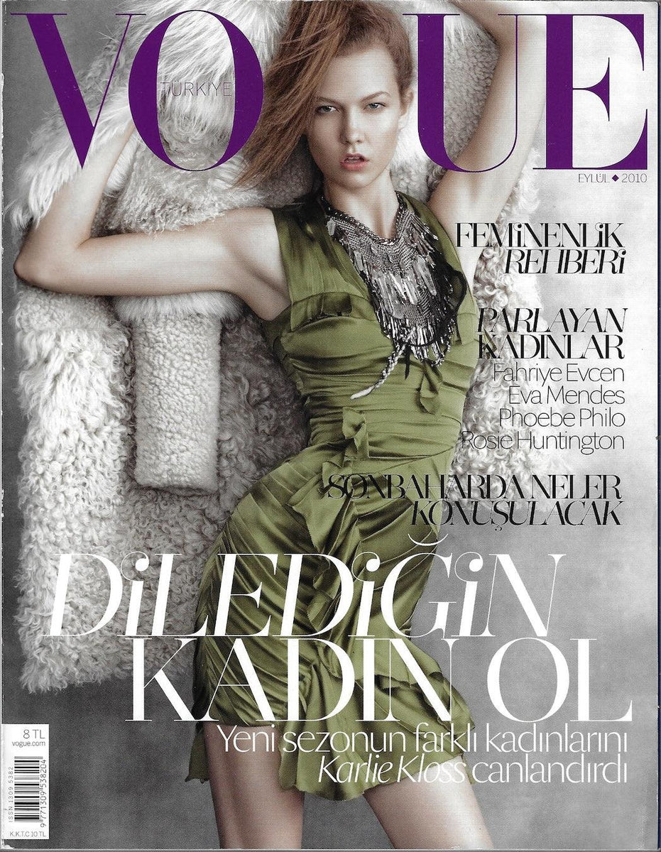 Vogue Turkey Magazine - Karlie Kloss MEGHAN COLLISON Rasa Zukauskaite ...