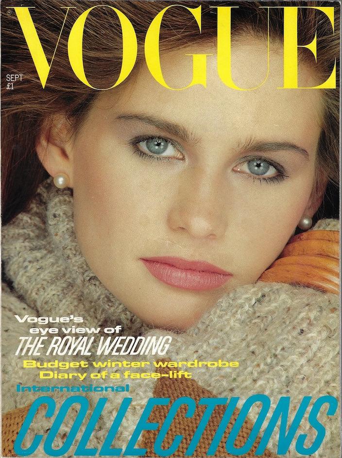 Vogue Magazine September 1981 - Juli Foster KARL RUDISILL Bruce Weber ...