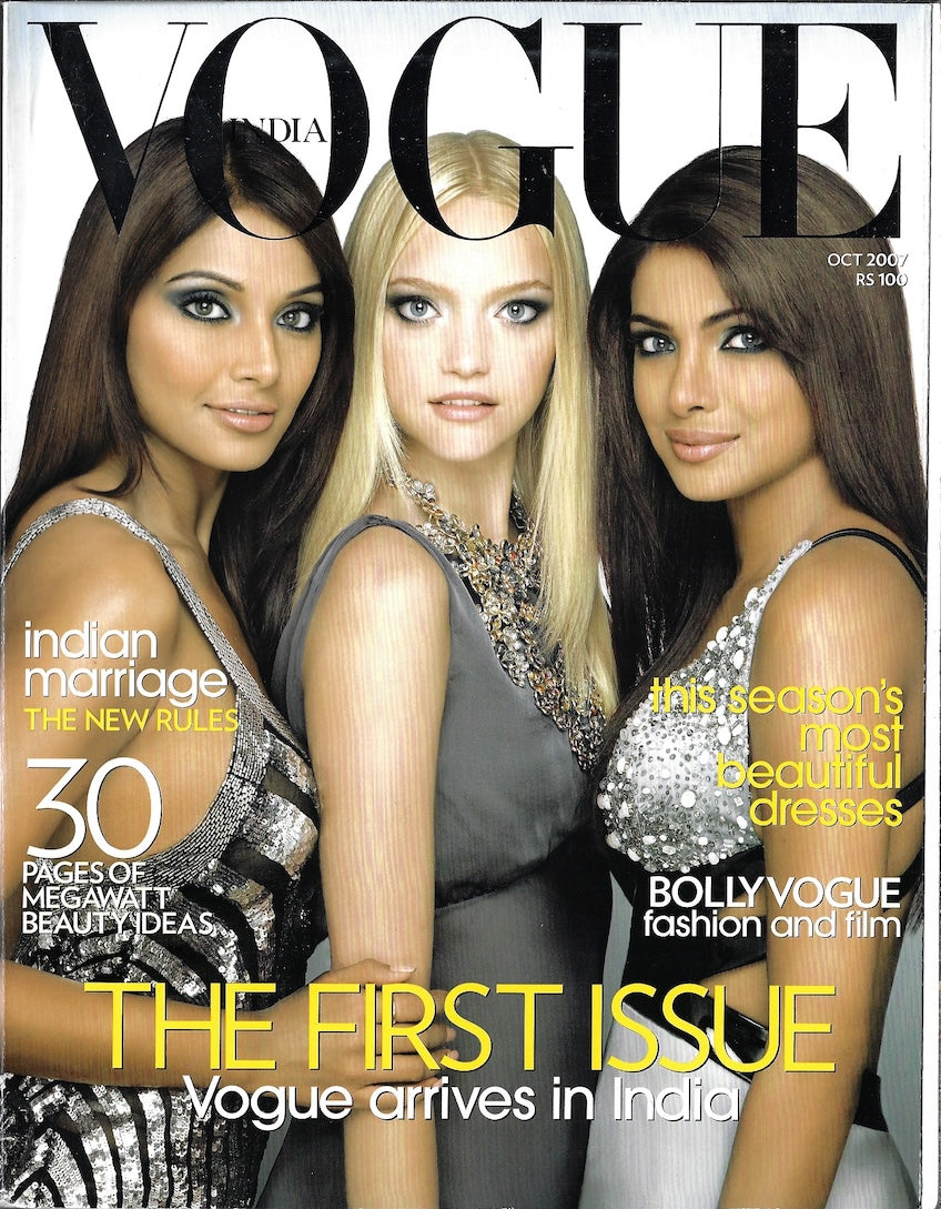 Vogue India Magazine October 2007 - Bipasha Basu GEMMA WARD Priyanka C ...
