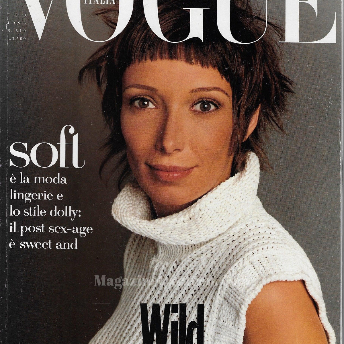 Vogue Italia Magazine 1993 - Camilla Nickerson – magazine canteen