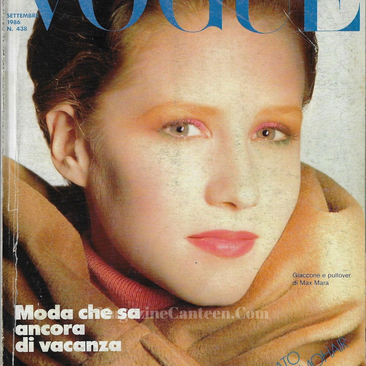 Vogue Italia Magazine 1986 - Alison Cohn – magazine canteen
