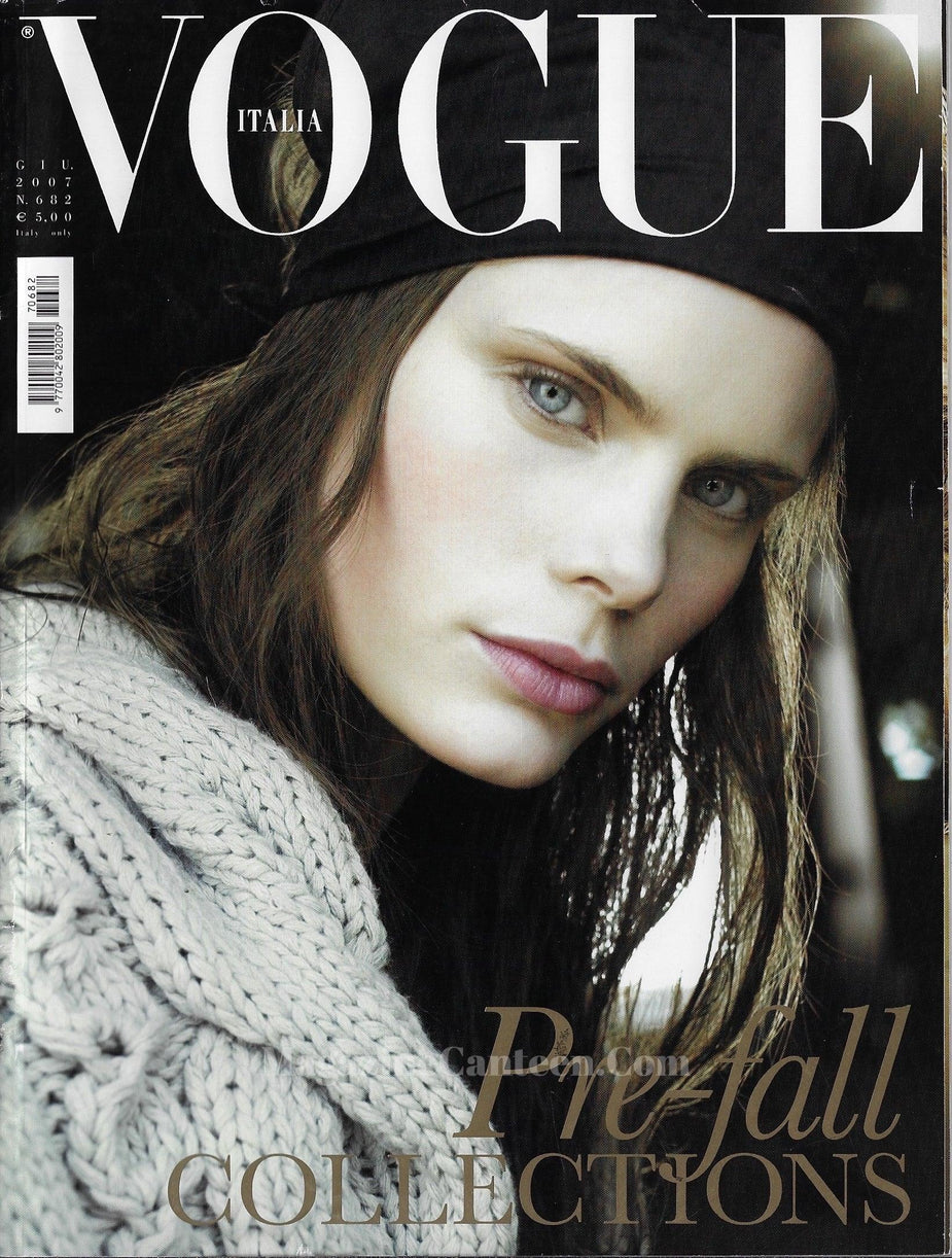 Vogue Italia Magazine 2007 - Adina Fohlin – magazine canteen