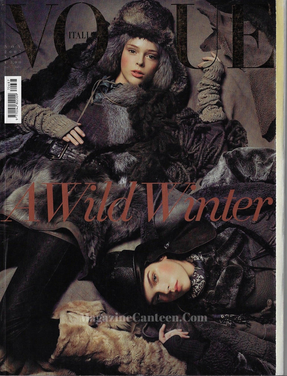 Vogue Italia Magazine 2007 - Coco Rocha – magazine canteen