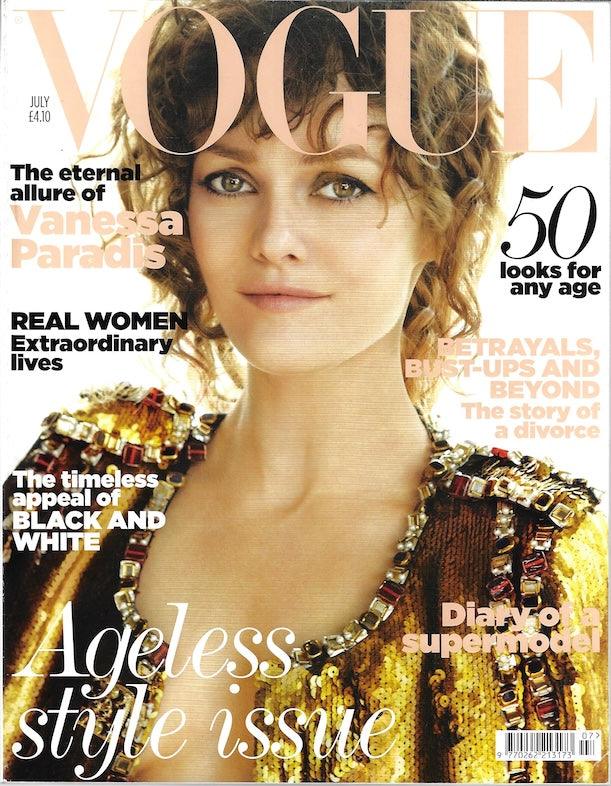 Vogue Magazine July 2011 - Vanessa Paradis Stella Tennant Tim Walker ...