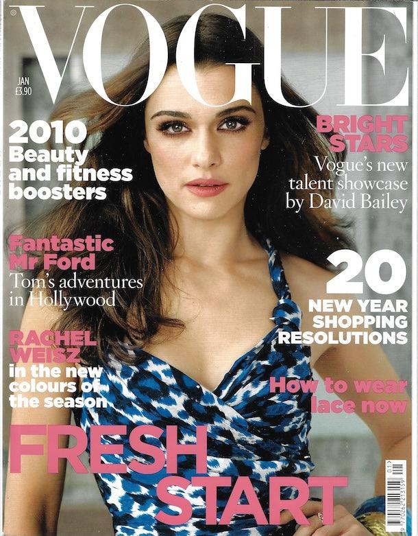 Vogue Magazine January 2010 - Rachel Weisz Lara Stone Tom Ford ...