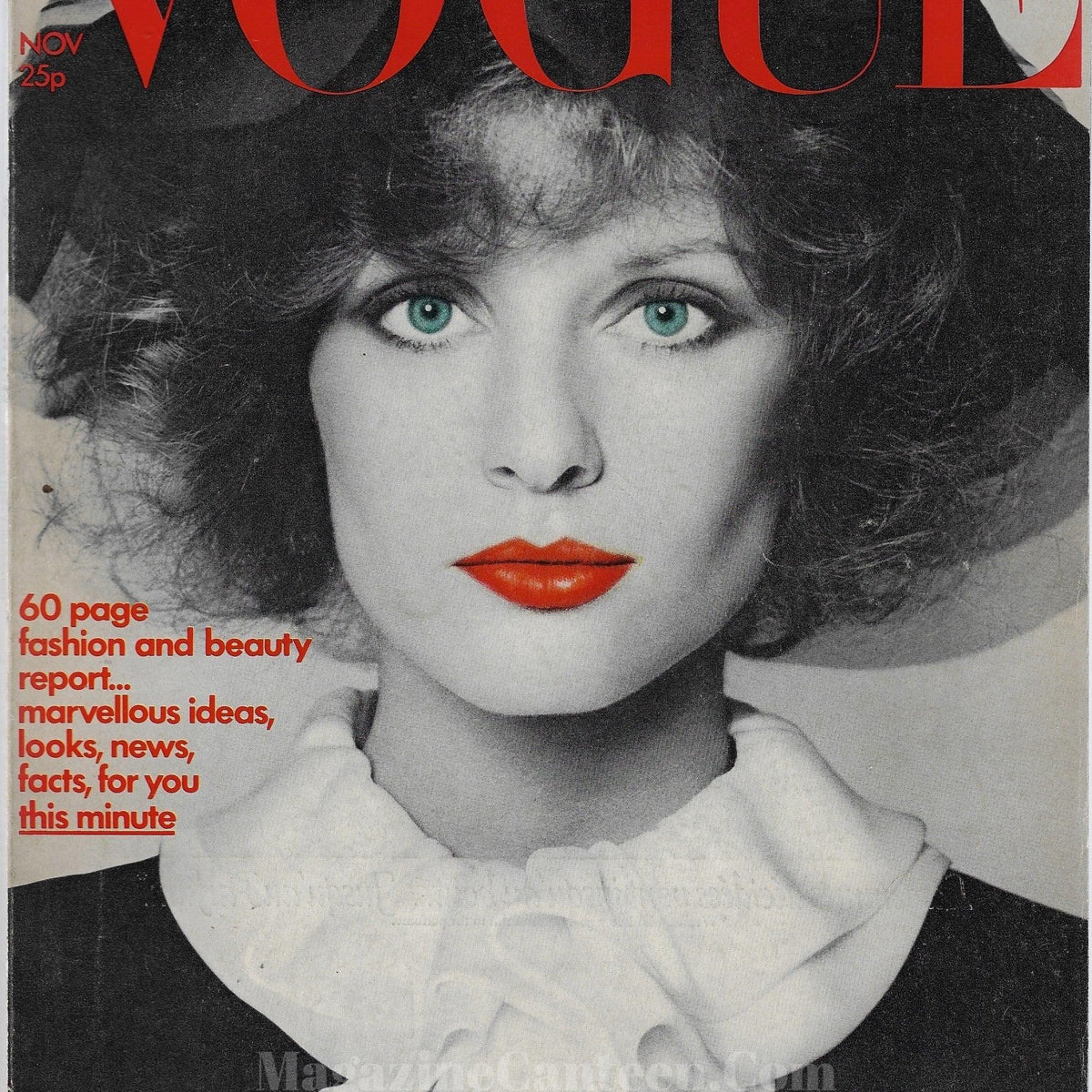 Vogue Magazine November 1971 - Christiana Steidten – magazine canteen