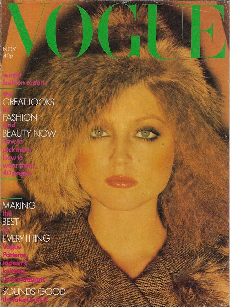 Vogue Magazine November 1974 - Ingrid Boulting – magazine canteen