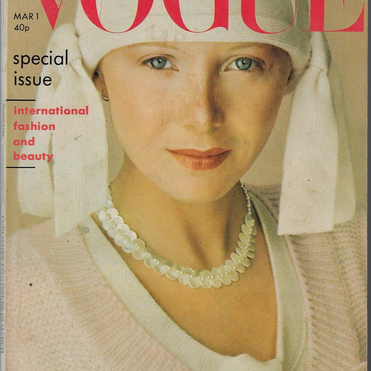 Vogue Magazine March 1975 - Aurore Clément – magazine canteen