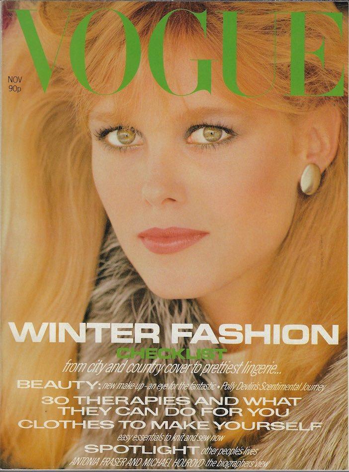 Vogue Magazine November 1980 - Nancy Donahue – magazine canteen