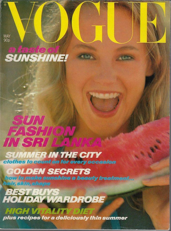 Vogue Magazine May 1980 - Lisa Ryall – magazine canteen