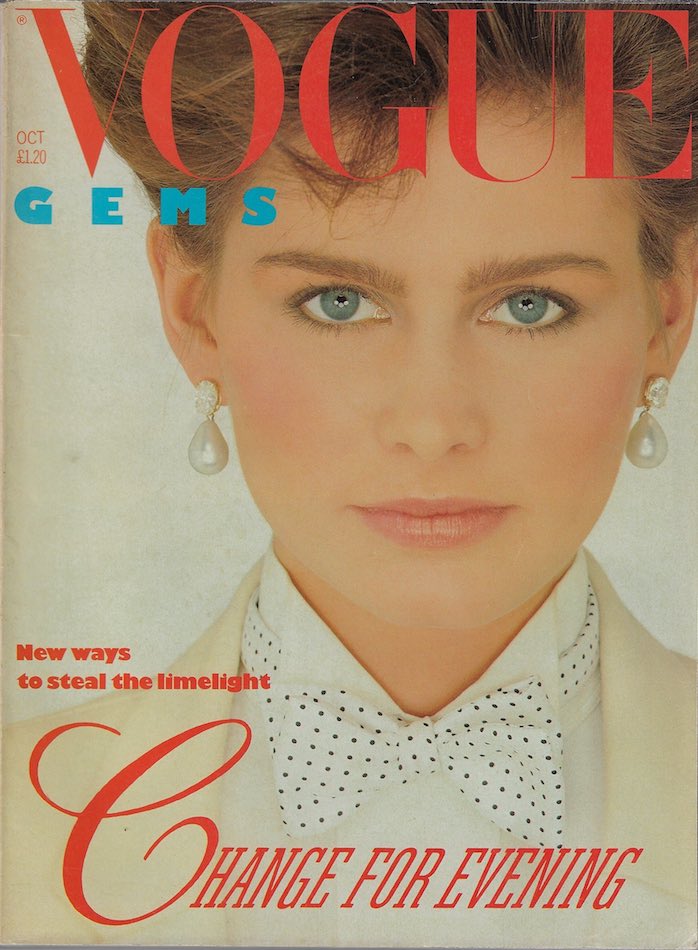 Vogue Magazine October 1982 - Juli Foster – magazine canteen