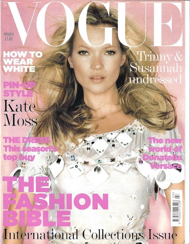 Vogue Magazine March 2006 - Kate Moss Thandie Newton Versace – magazine ...