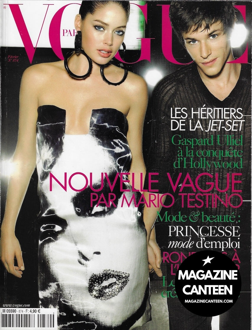Vogue Paris Magazine 2007 - Doutzen Kroes GASPARD ULLIEL Lara Stone ...