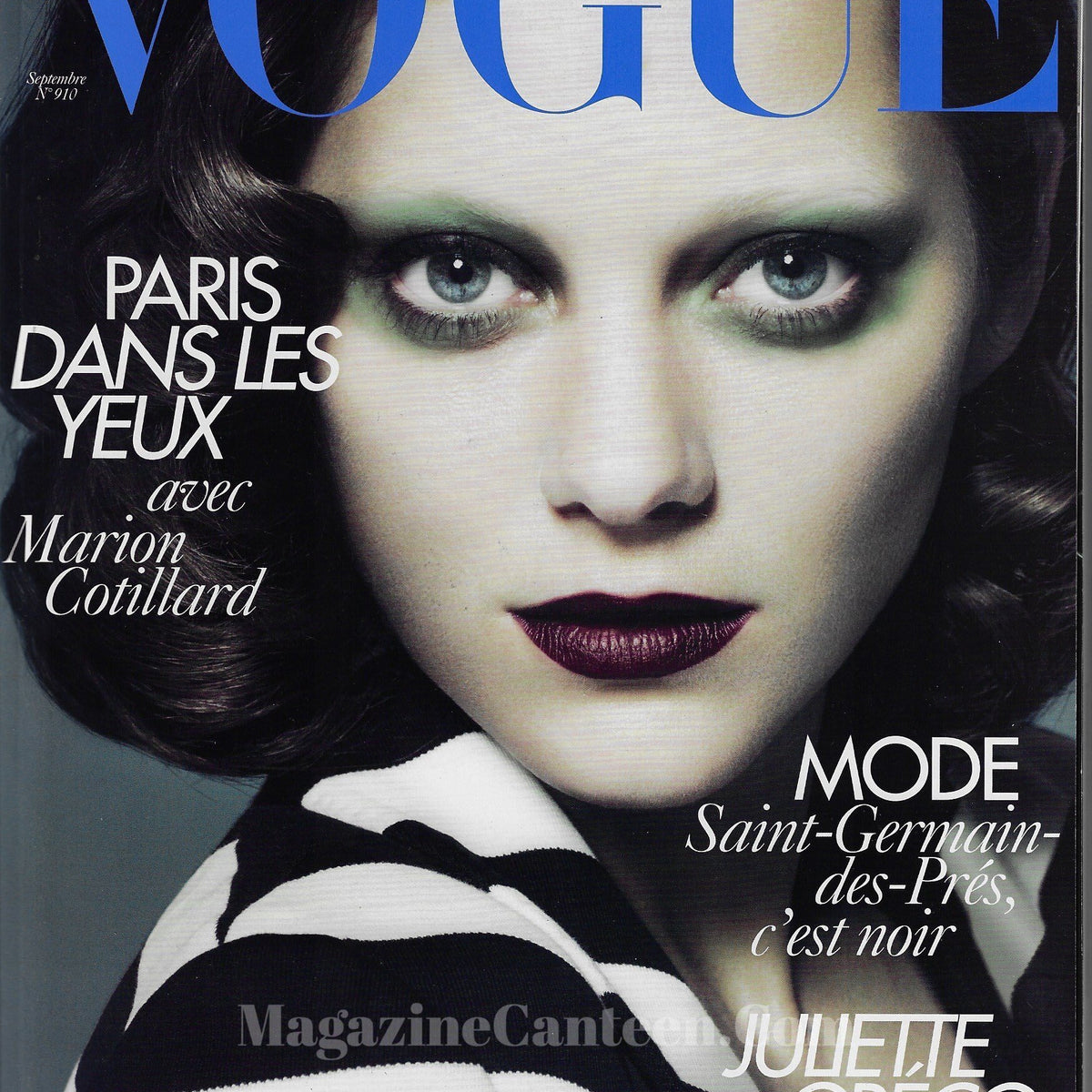 Vogue Paris Magazine 2010 - Marion Cotillard Jamie Dornan – magazine ...