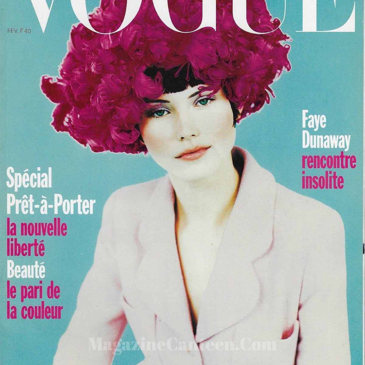 Vogue Paris Magazine 1993 - Janine Giddings – magazine canteen