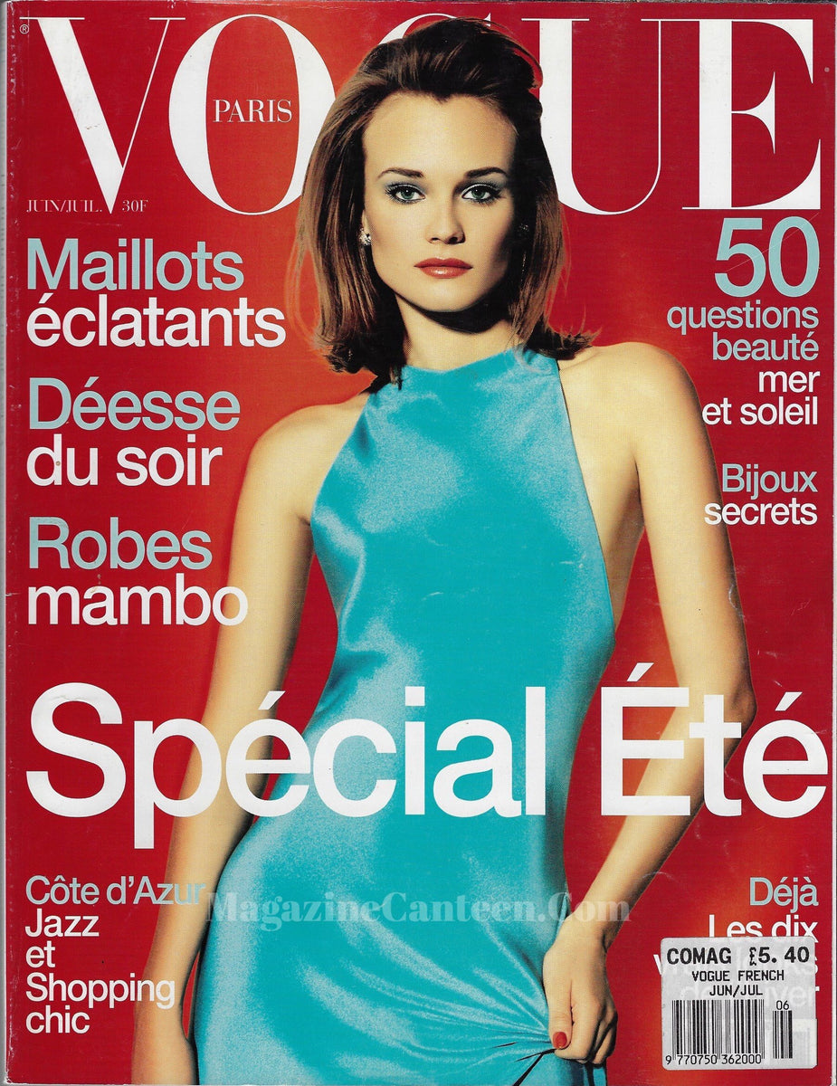 Vogue Paris Magazine 1996 - Diane Kruger – magazine canteen