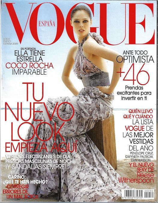 Vogue Spain Magazine - Coco Rocha 2009 – magazine canteen