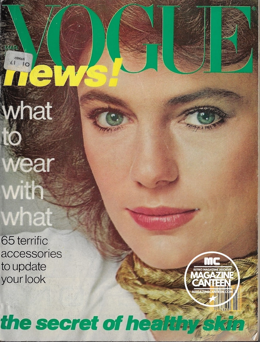 Vogue USA Magazine March 1978 - Jacqueline Bisset AVEDON Bob Richardso ...