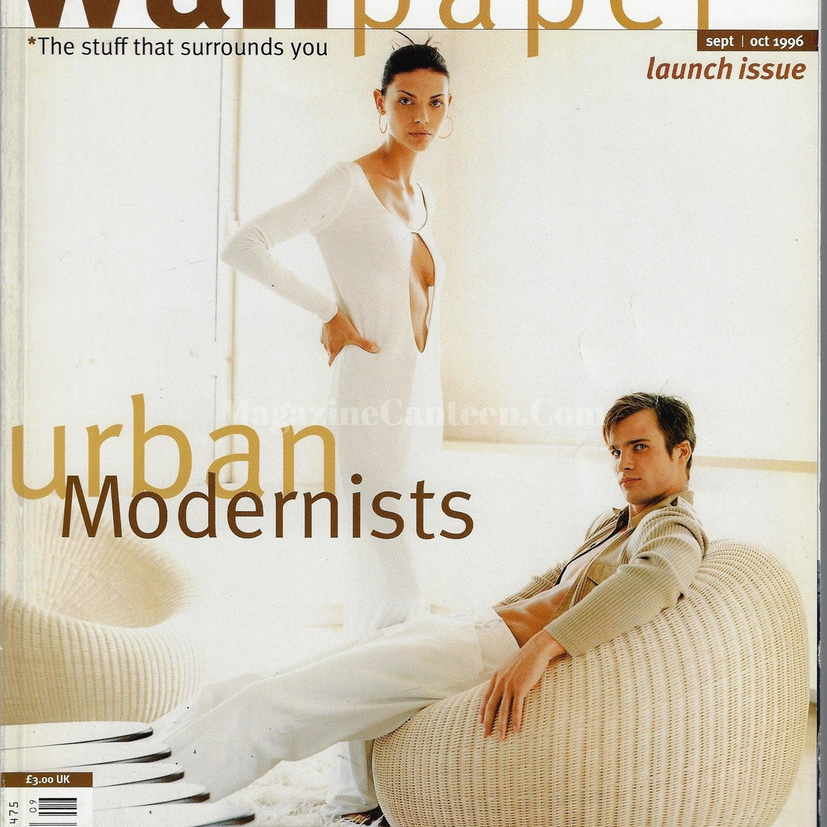 Wallpaper Magazine Launch Issue 1 - 1996 – magazine canteen