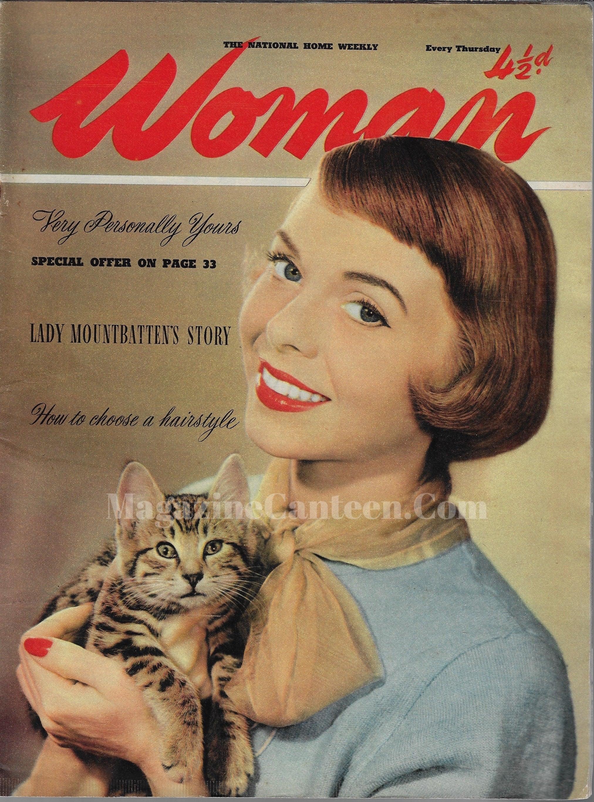 Woman Magazine - Lady Edwina Mountbatten, Countess Mountbatten ...