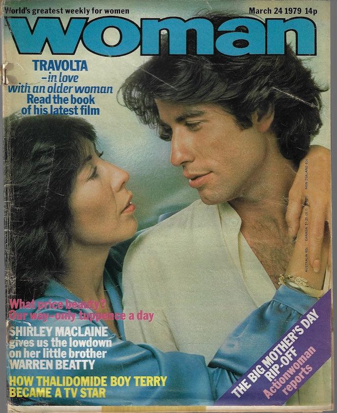 Woman Magazine - JOHN TRAVOLTA Lily Tomlin TERRY WILES – magazine canteen