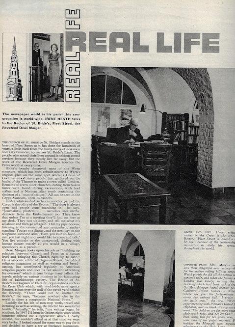 Woman and Home Magazine - Reverend DEWI MORGAN Pietro Annigoni ...