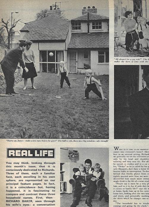 Woman And Home Magazine - Broadcaster RICHARD BAKER Family Home ...