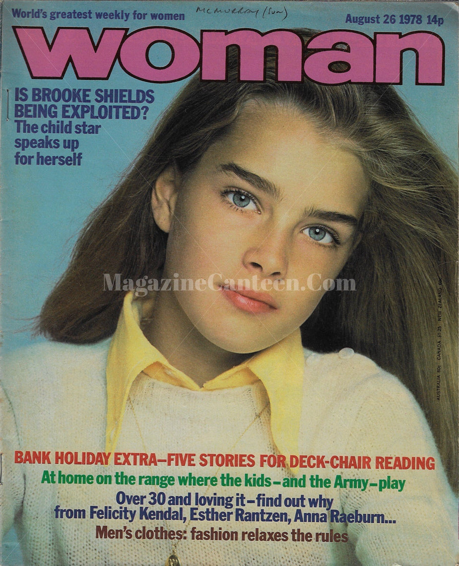 Woman Magazine - Brooke Shields – magazine canteen