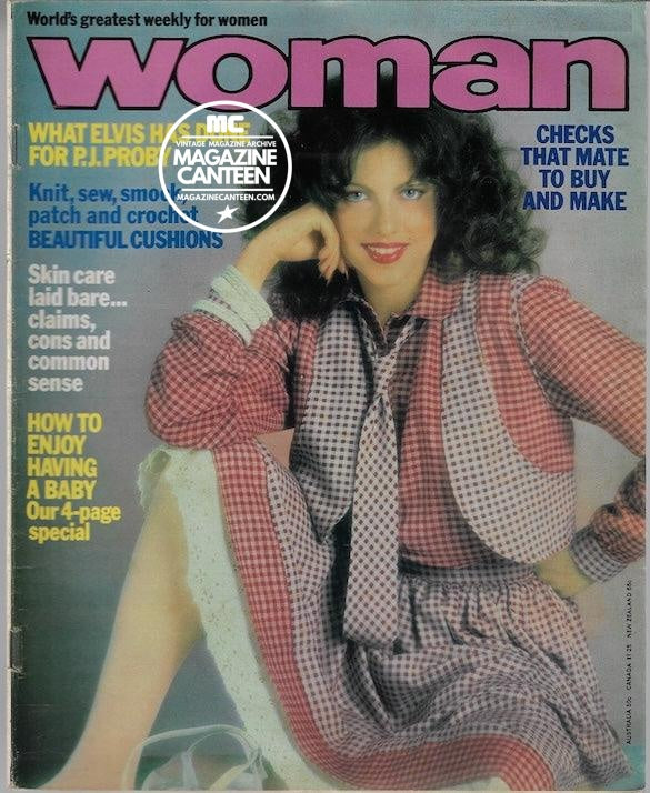 Woman Magazine - Clio Goldsmith PJ Proby – magazine canteen