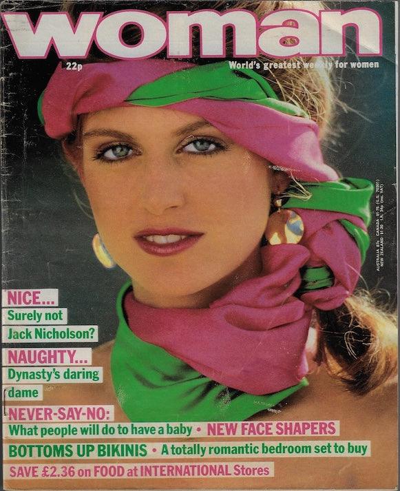 Woman Magazine - Linda Evans DYNASTY Tony Boase – magazine canteen