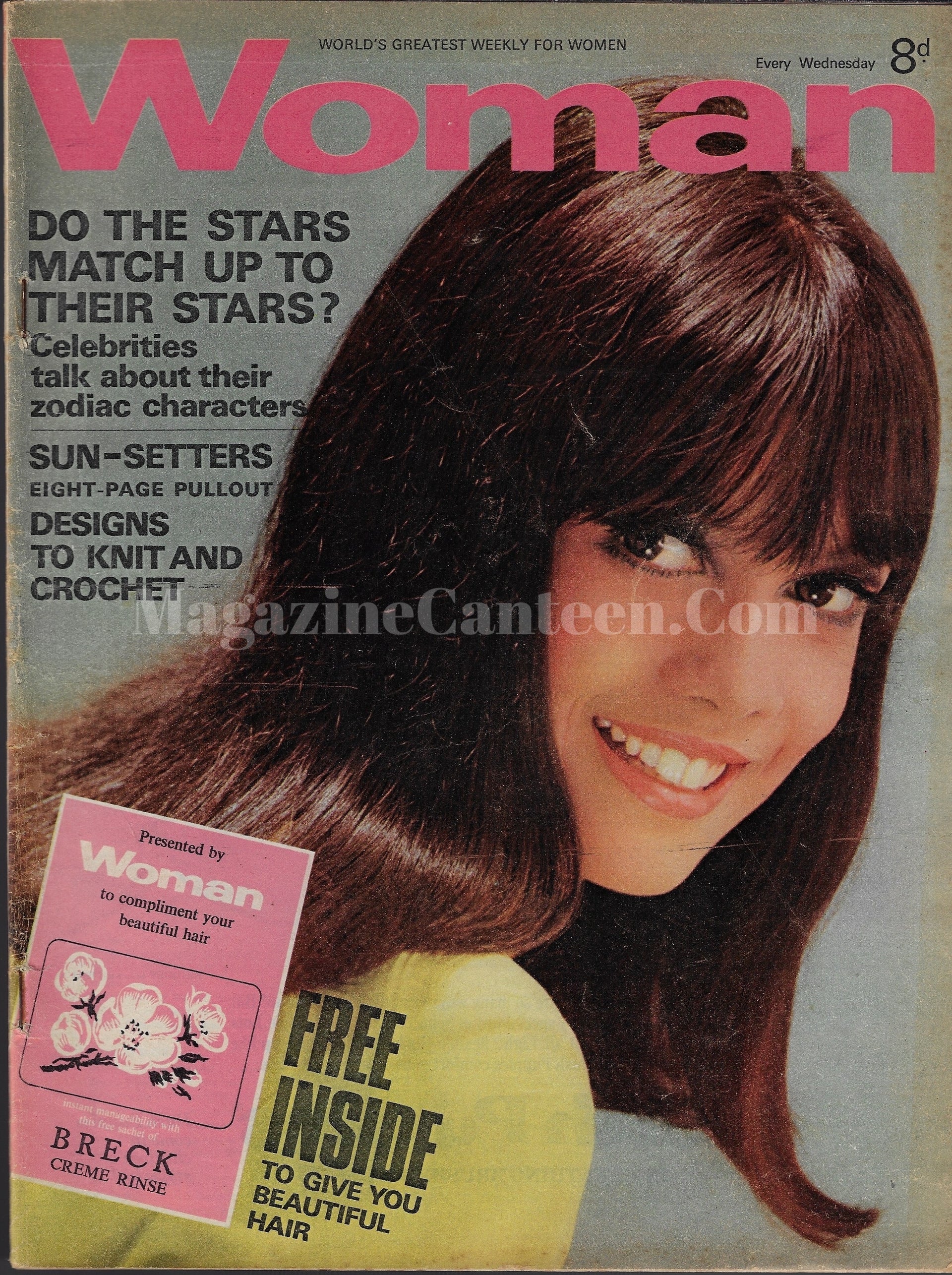 Woman Magazine - Ann Margret & Twiggy * – magazine canteen