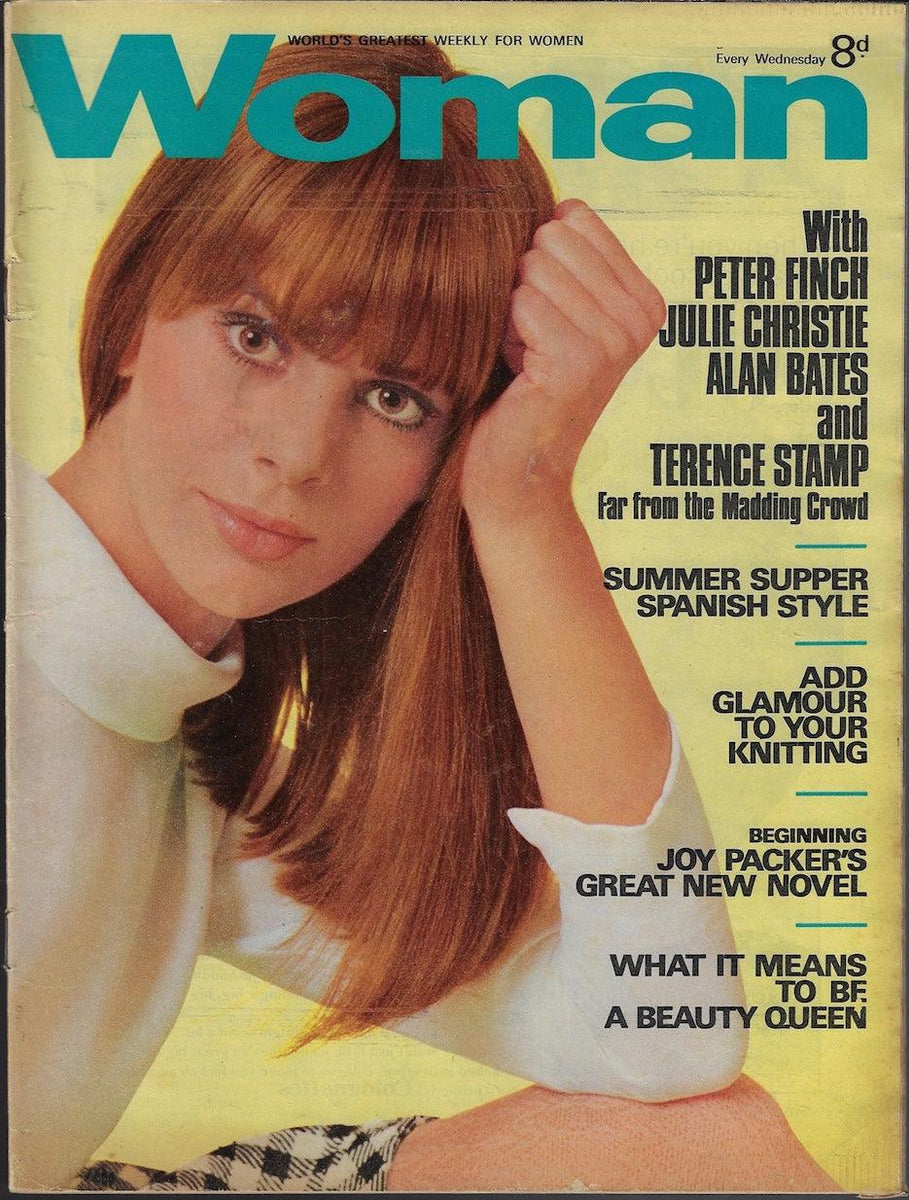 Woman Magazine - Marion Jenkins Joanna Lumley – magazine canteen