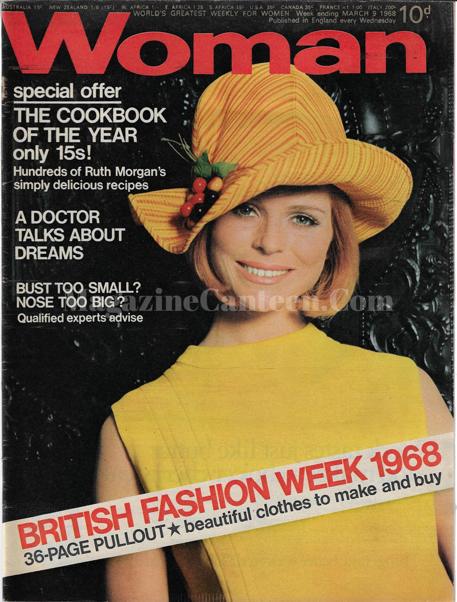 Woman Magazine - Ted Dexter Derek Nimmo – magazine canteen