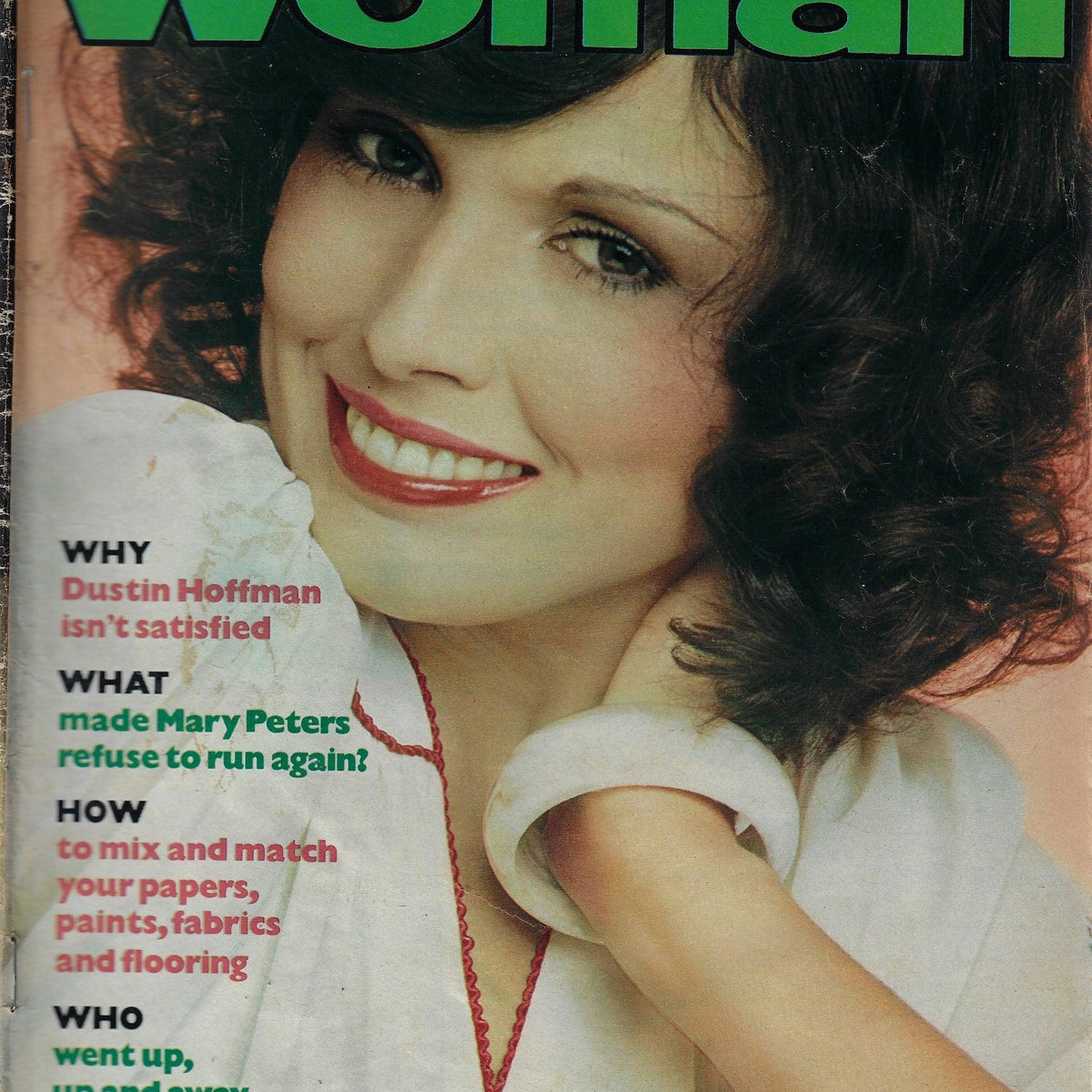 Woman Magazine - Mary Peters Dustin Hoffman – magazine canteen
