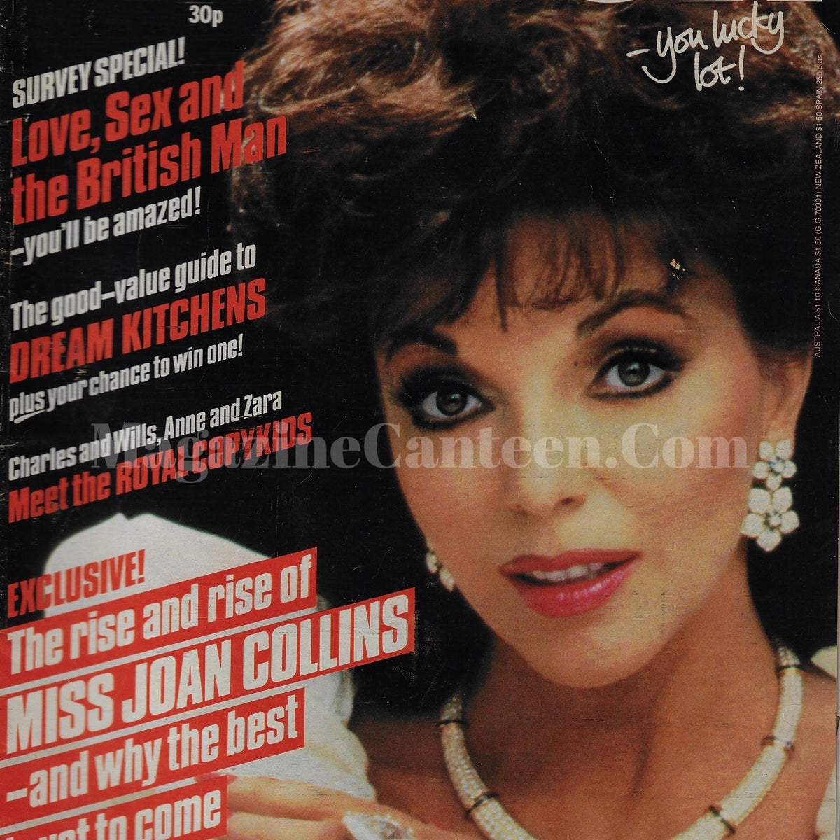 Woman Magazine - Joan Collins – magazine canteen