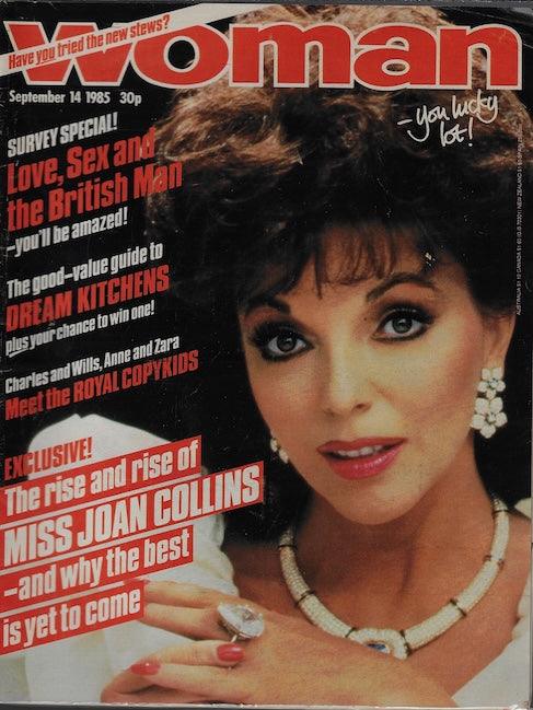 Woman Magazine - JOAN COLLINS Robin Colvill Alistair Burnet – magazine ...