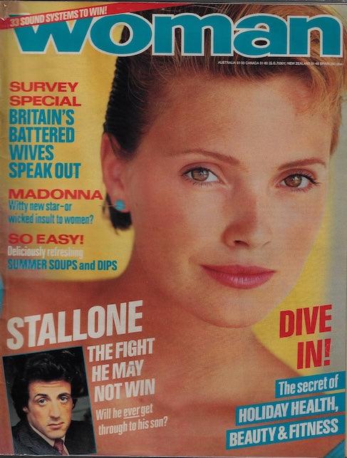 Woman Magazine - Sylvester Stallone Sly – magazine canteen