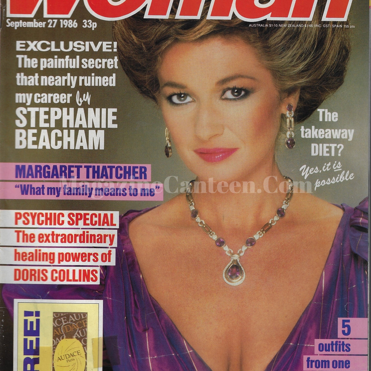 Woman Magazine - Stephanie Beacham – magazine canteen