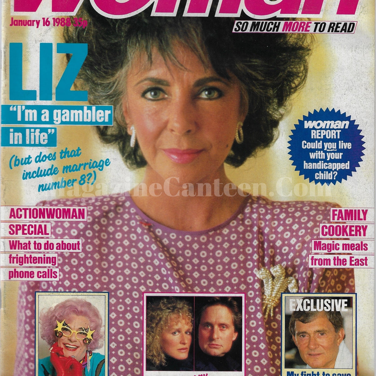 Woman Magazine - Elizabeth Taylor – magazine canteen