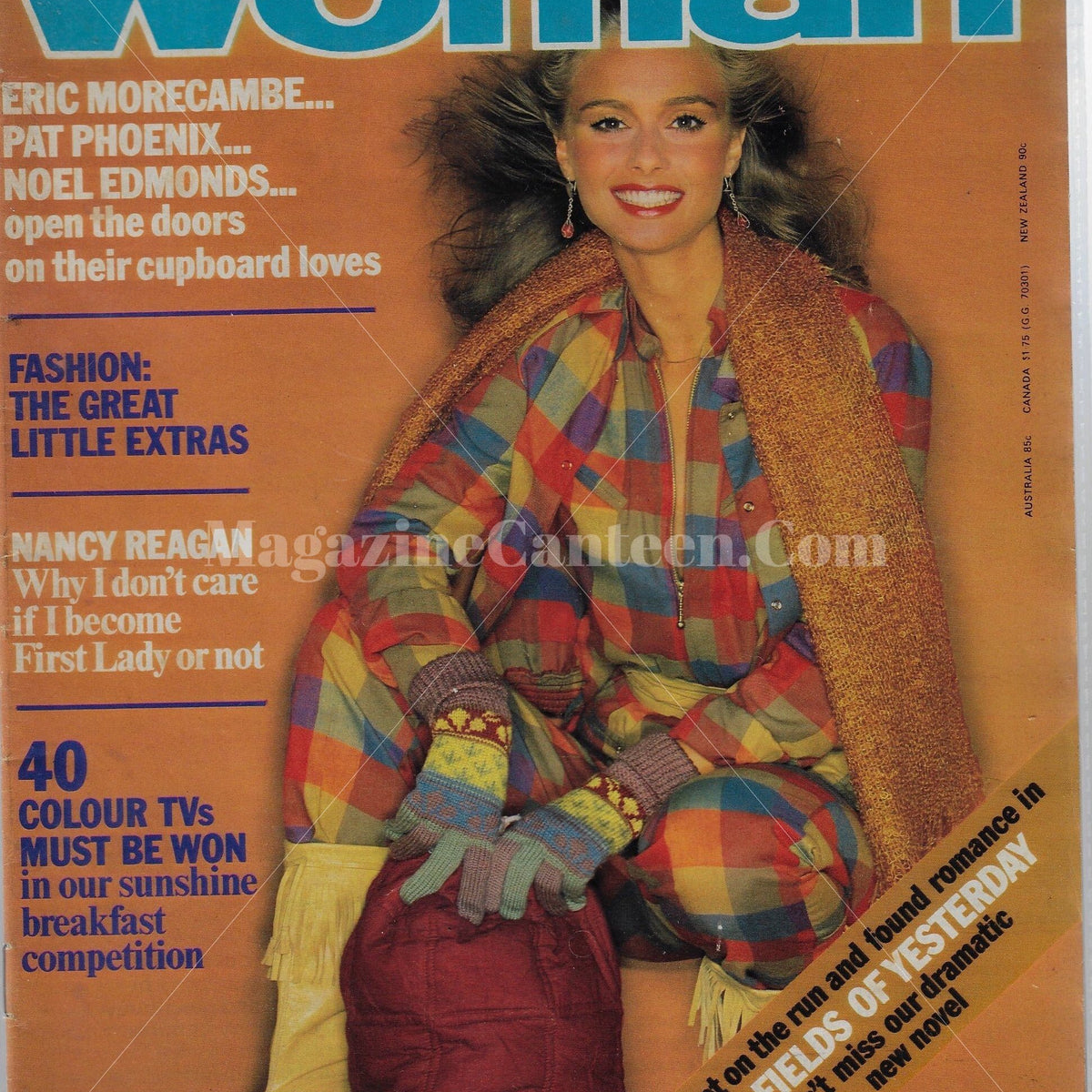 Woman Magazine - Nancy Reagan – magazine canteen
