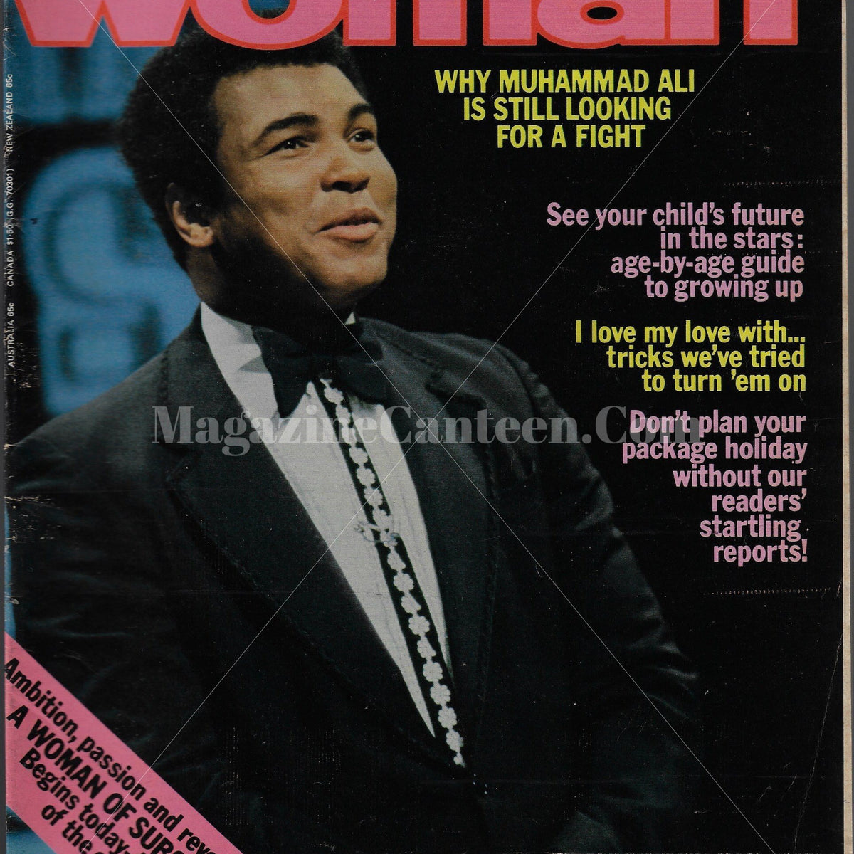 Woman Magazine - Muhammad Ali – magazine canteen