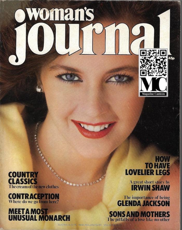 Woman's Journal Magazine - Richard Booth JOHN TOVEY Glenda Jackson ...