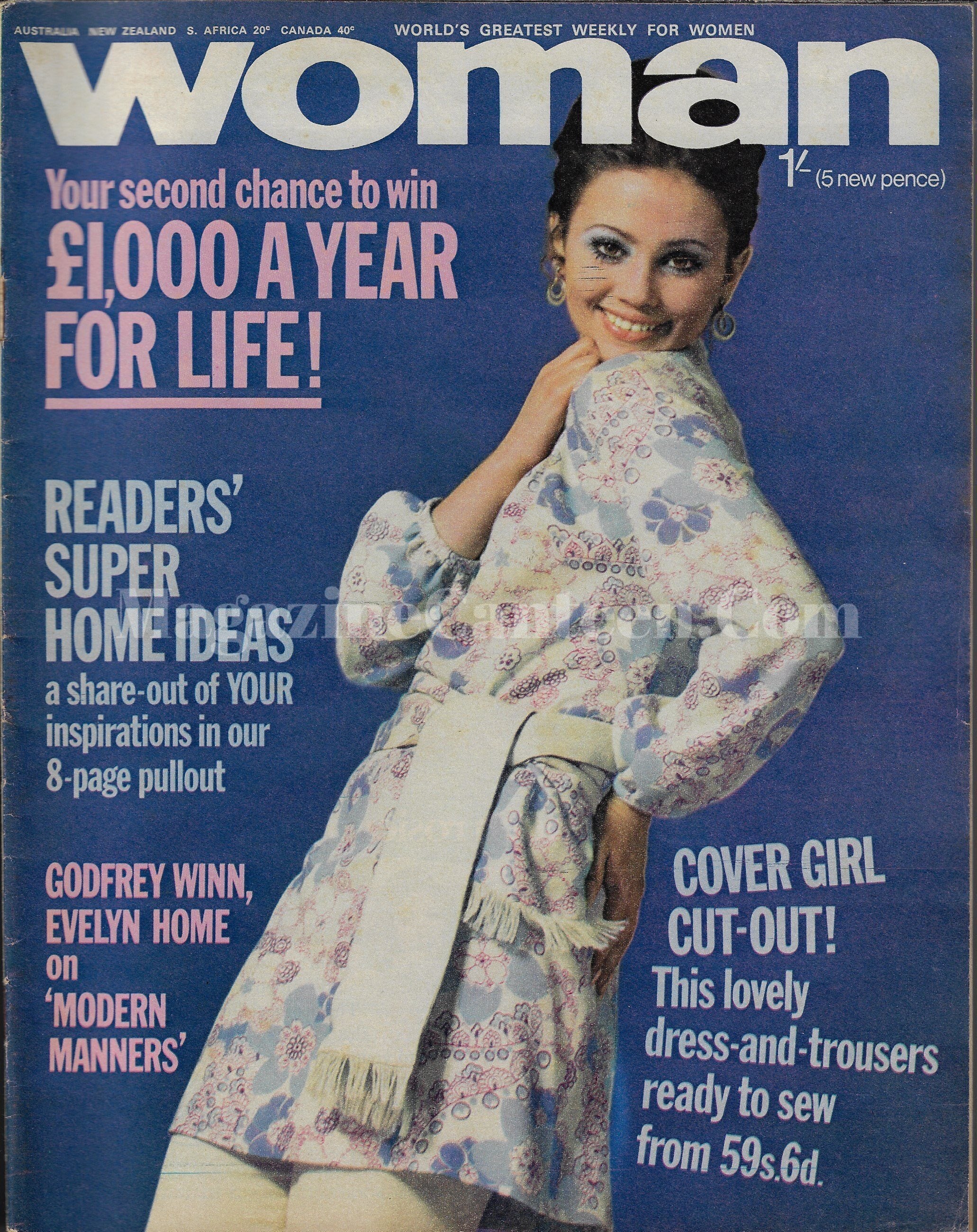 Woman Magazine - Ryan O'Neal Susan Lundy – magazine canteen