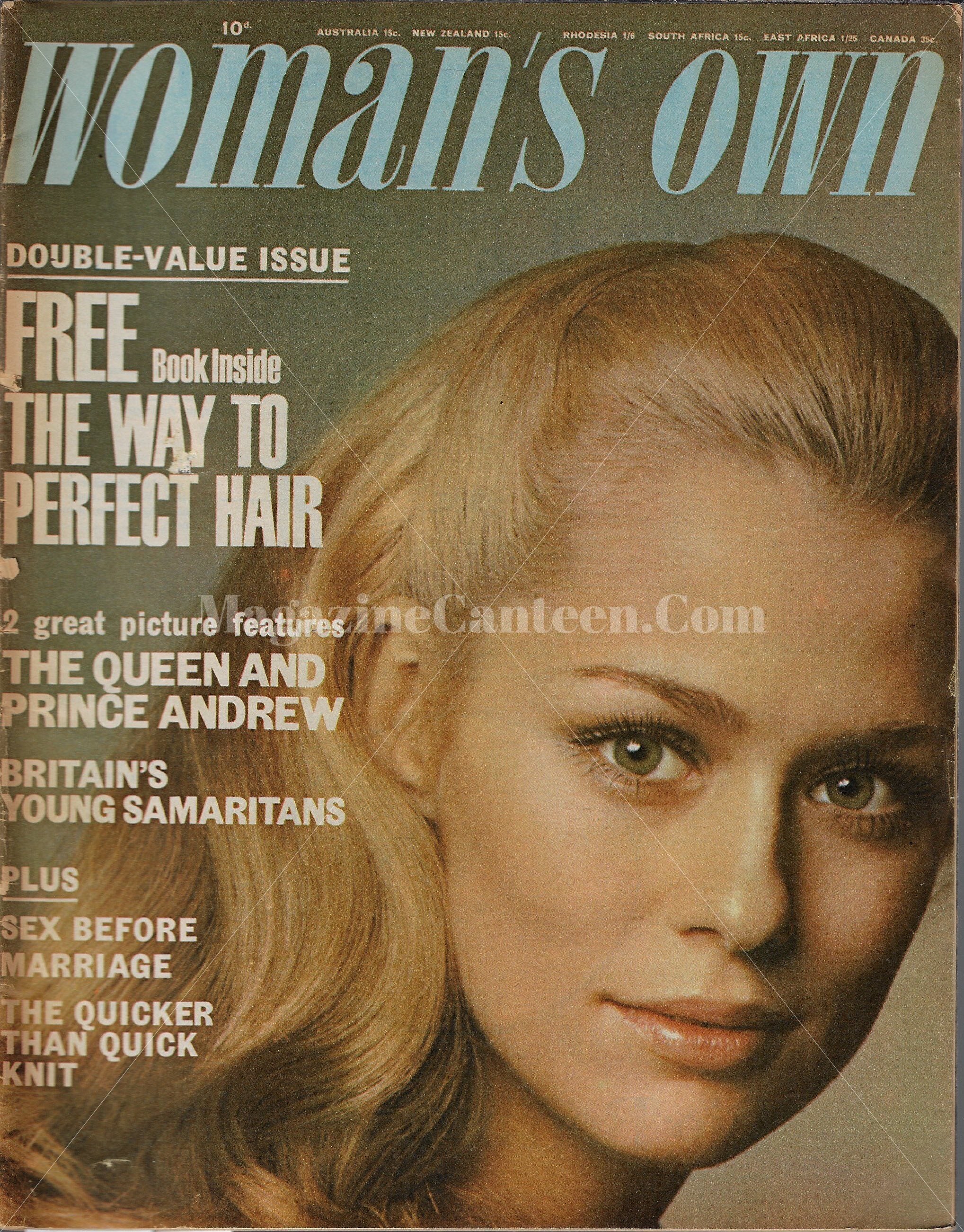Woman's Own Magazine - Richard Hochman Lend A Hand – magazine canteen