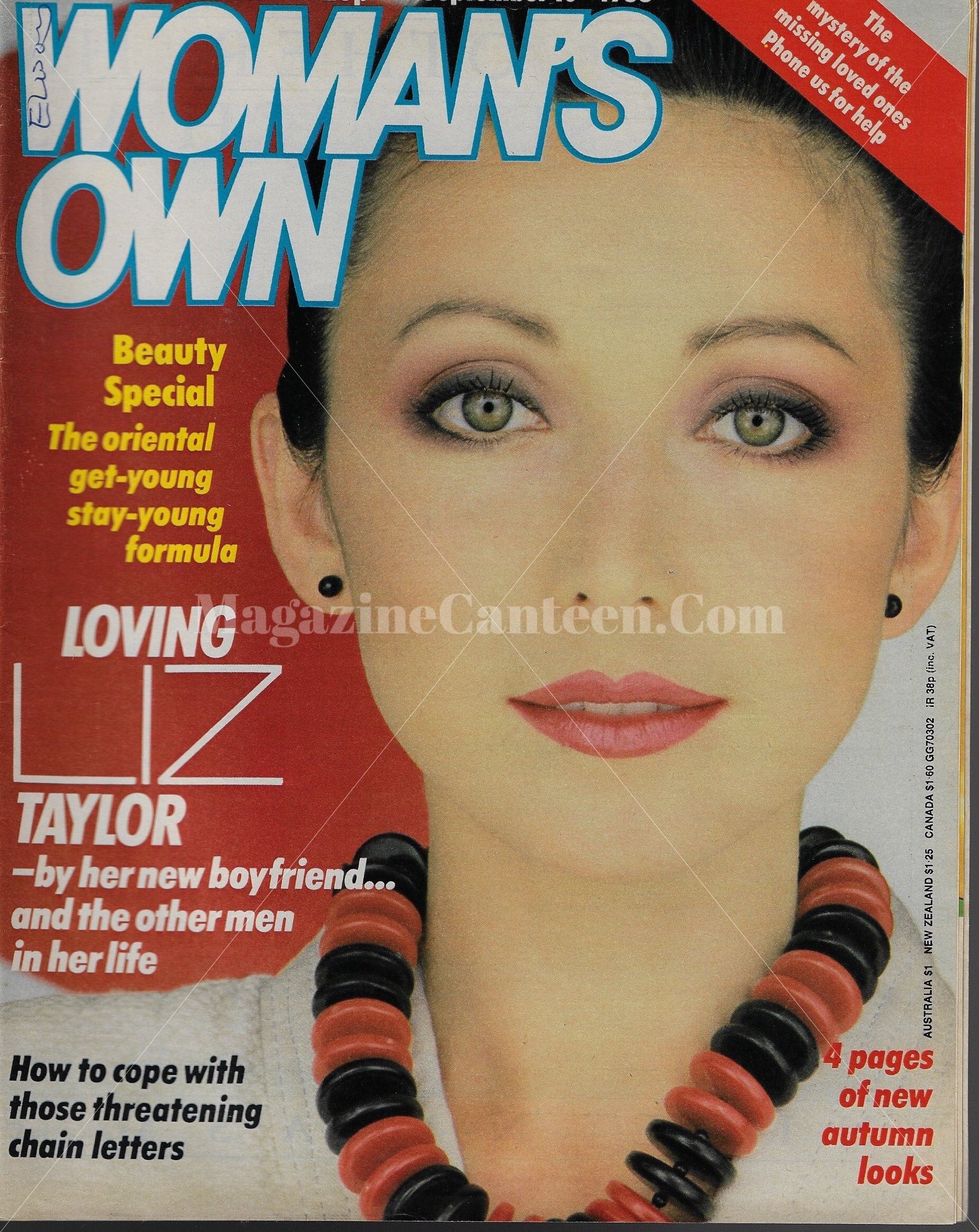 Woman's Own Magazine - Vivienne Lynn – magazine canteen