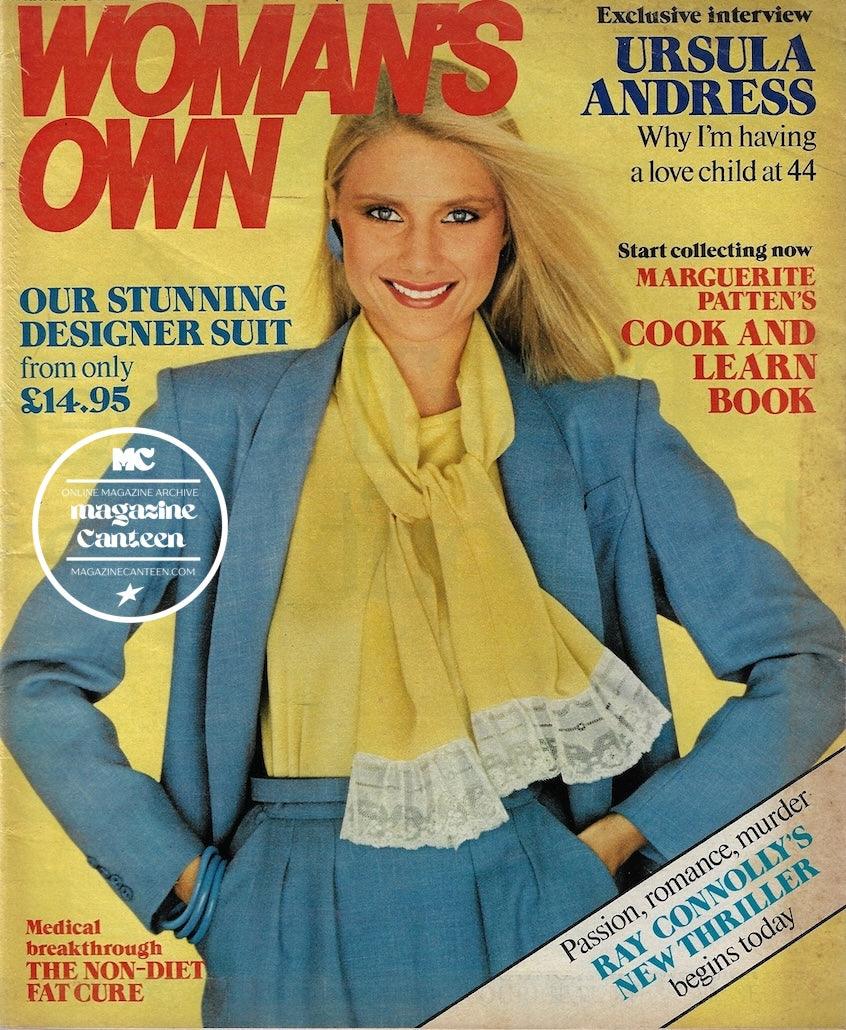 Woman's Own Magazine - URSULA ANDRESS Heather Mitchell BURNBAKE TRUST ...
