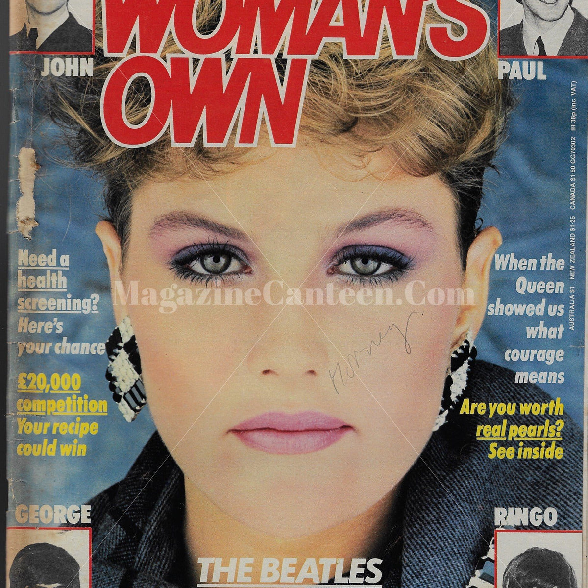 Woman's Own Magazine - Peter Brown – magazine canteen