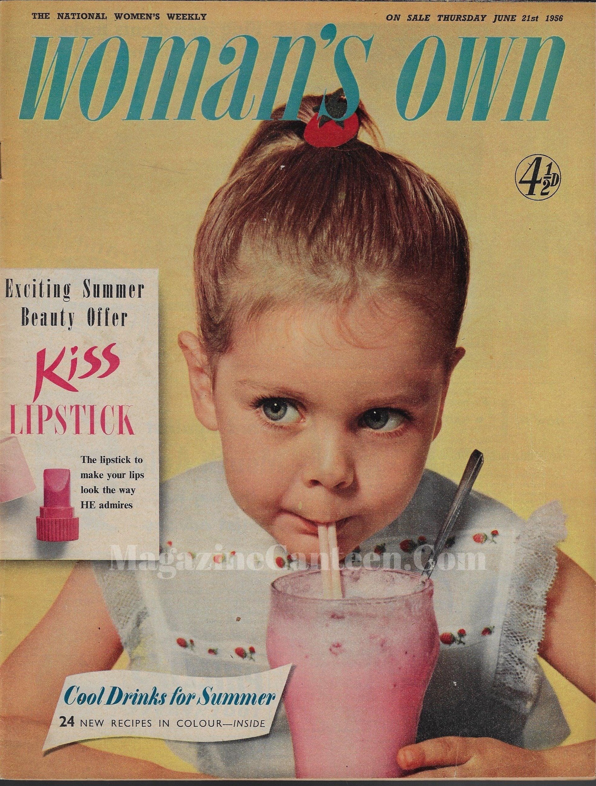 Woman's Own Magazine - June 1956 – magazine canteen
